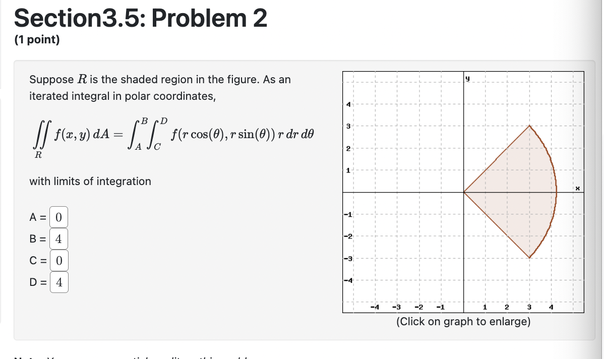 Solved Section3.5: Problem 2(1 ﻿point)Suppose R is ﻿the | Chegg.com