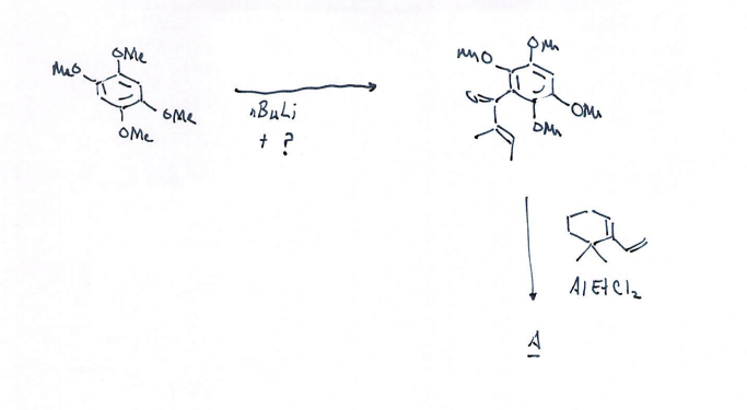 Solved Please identify the missing structure/product A, as | Chegg.com