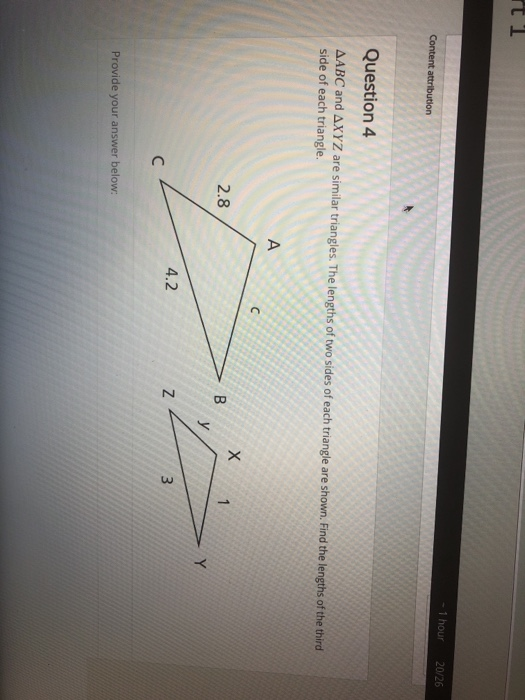 Solved N -1 hour 20/26 Content attribution Question 4 AABC | Chegg.com