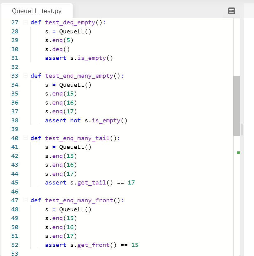 Solved Problem 3: Queue-LL Given a queue defined by a front | Chegg.com
