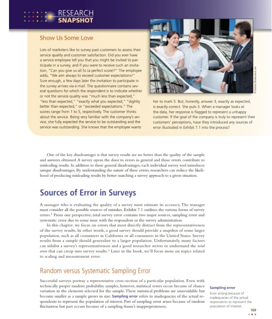 Solved Review the following scenario. A mall-intercept | Chegg.com