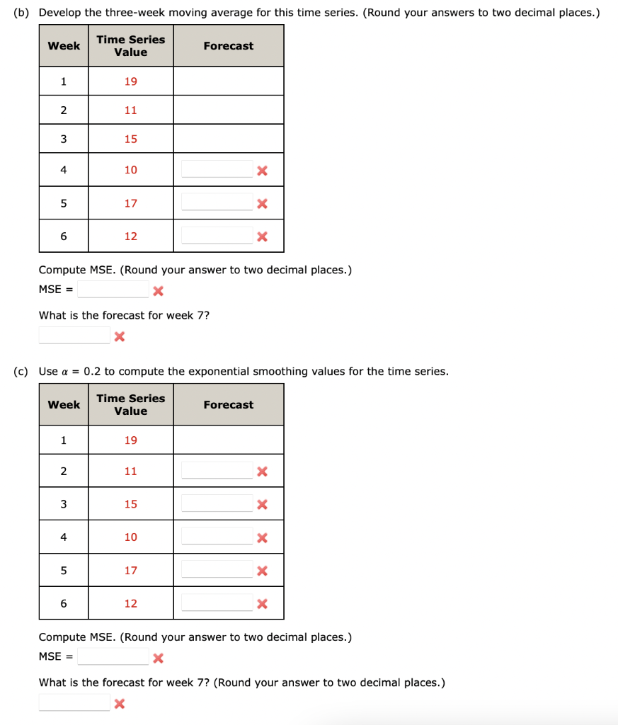 Solved (a) Construct a time series plot. What type of | Chegg.com