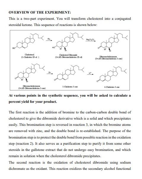 Solved OVERVIEW OF THE EXPERIMENT: This is a two-part | Chegg.com