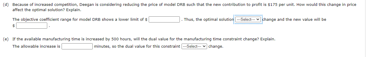 Solved problem is as follows: The computer solution is shown | Chegg.com