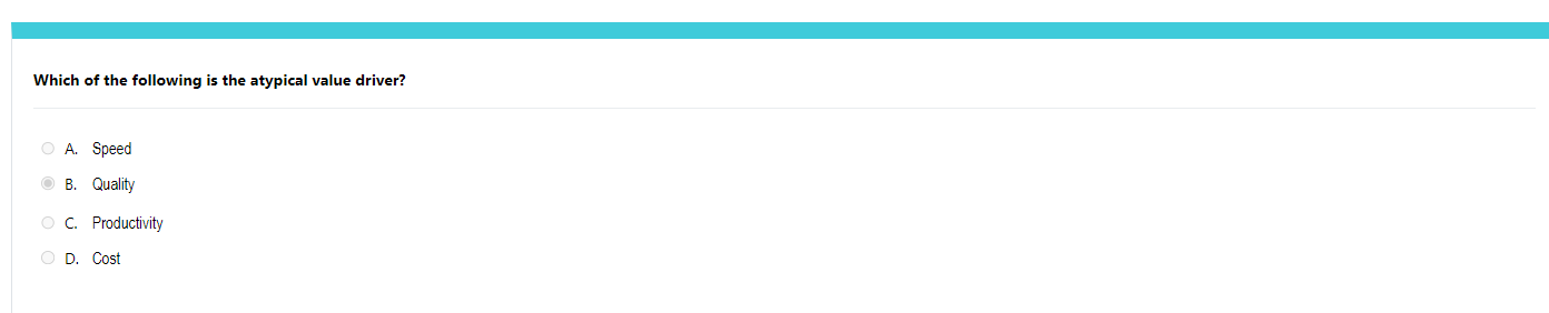 Solved Which of the following is the atypical value | Chegg.com