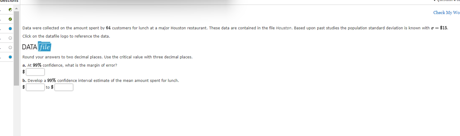 Solved Click on the datafile logo to reference the data. | Chegg.com