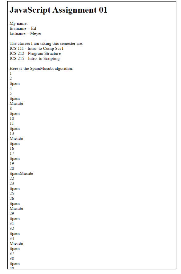 Solved JAVA SCRIPTObjectivesTo get practice in using the | Chegg.com