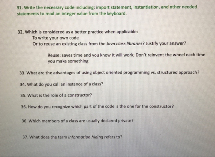 Solved Write the necessary code including: import statement, | Chegg.com