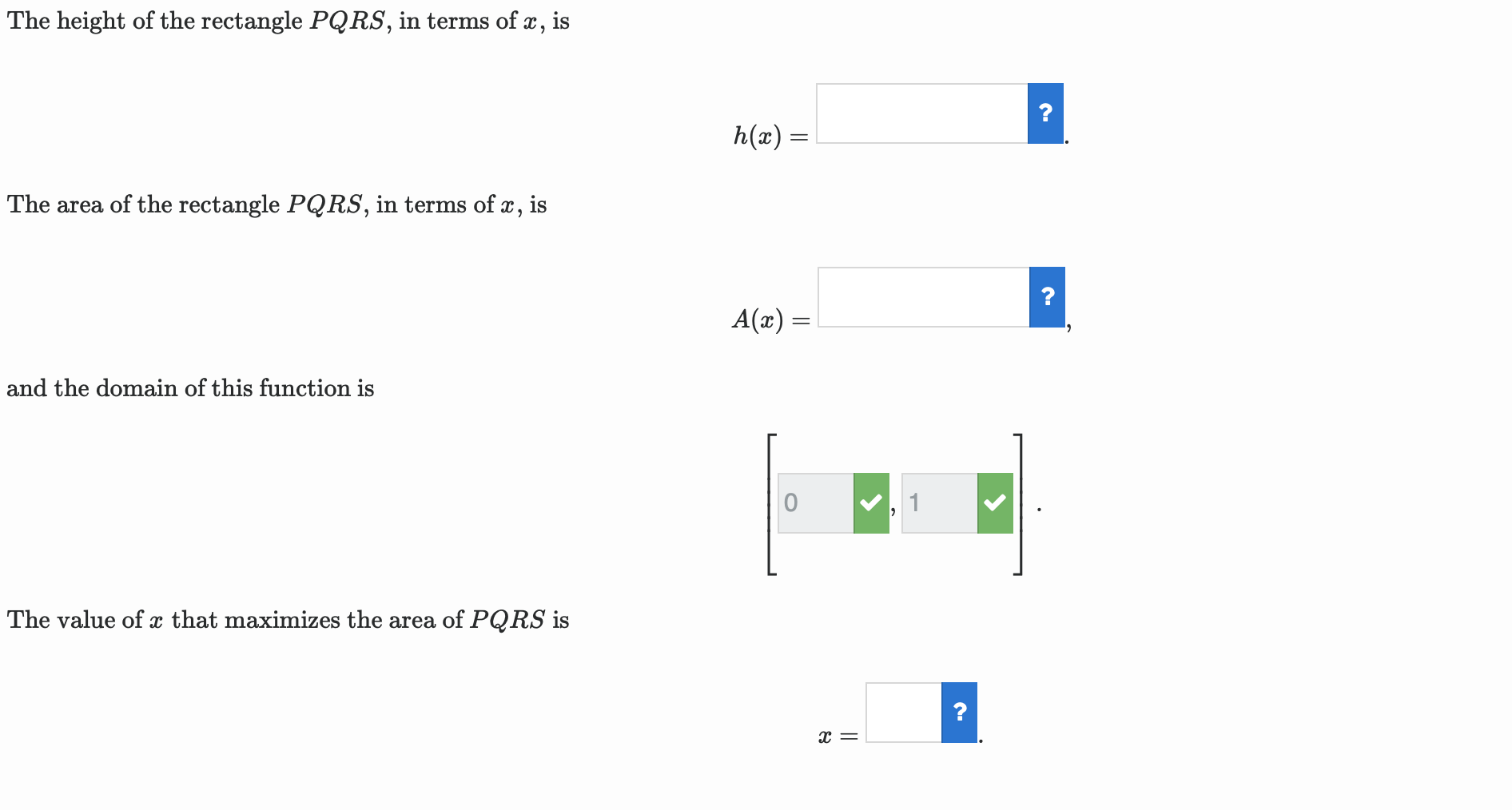 Solved Exercise. A rectangle is inscribed in the ellipse so | Chegg.com