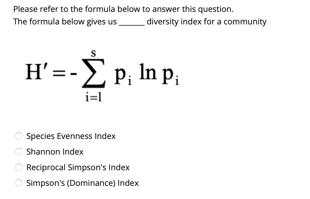 Solved Please refer to the formula below to answer this | Chegg.com
