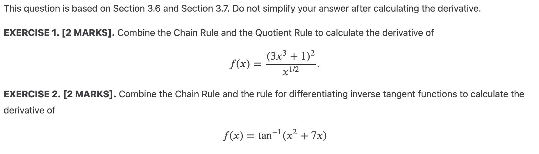 Solved This question is ﻿based on ﻿Section 3.6 ﻿and Section | Chegg.com