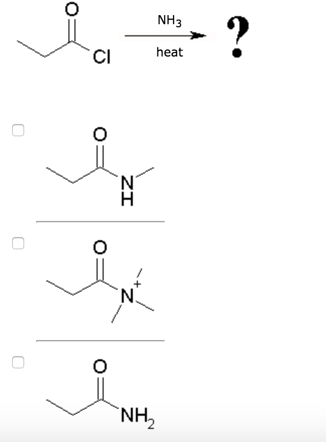 Solved NH3 heat CI NH2 OH There is no reaction under these | Chegg.com