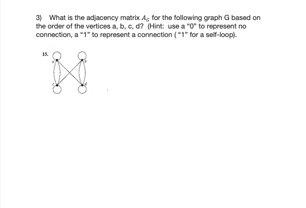 Solved Recall: The Handshaking Theorem: Let G = (V,E) be an | Chegg.com Solved Recall: The Handshaking Theorem: Let G = (V,E) be an | Chegg.com