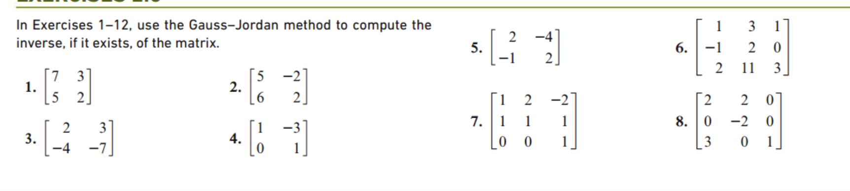 Solved In Exercises 1 and 2, use the fact that In Exercises | Chegg.com