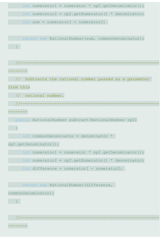 Solved Exercise 4 - Use RationalNumber class | Chegg.com