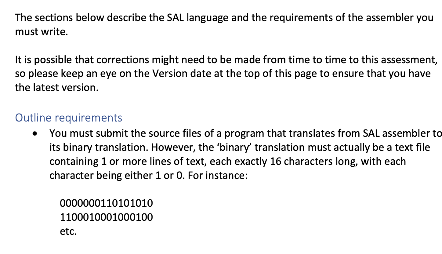 Solved - code ADD r3, \#5 should encode to: | Chegg.com