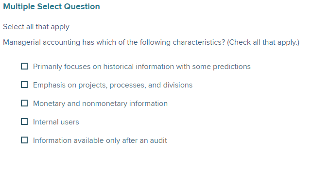 Solved Multiple Select Question Select all that apply | Chegg.com