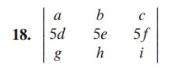Solved a с Find the determinants in Exercises 15–20, where | Chegg.com