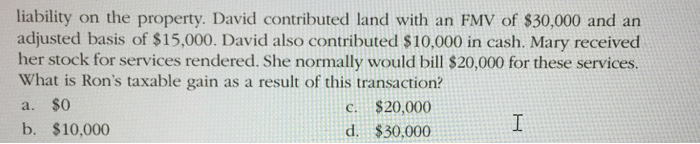 Solved 7, Ron, David, and Mary formed Widget, Inc. Ron and | Chegg.com
