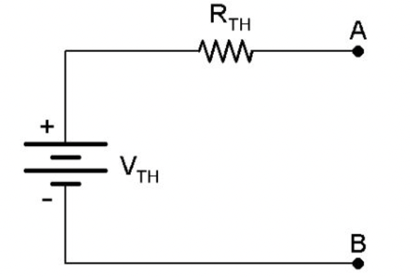 Solved What is the Thevenin Resistance RTH for an equivalent | Chegg.com