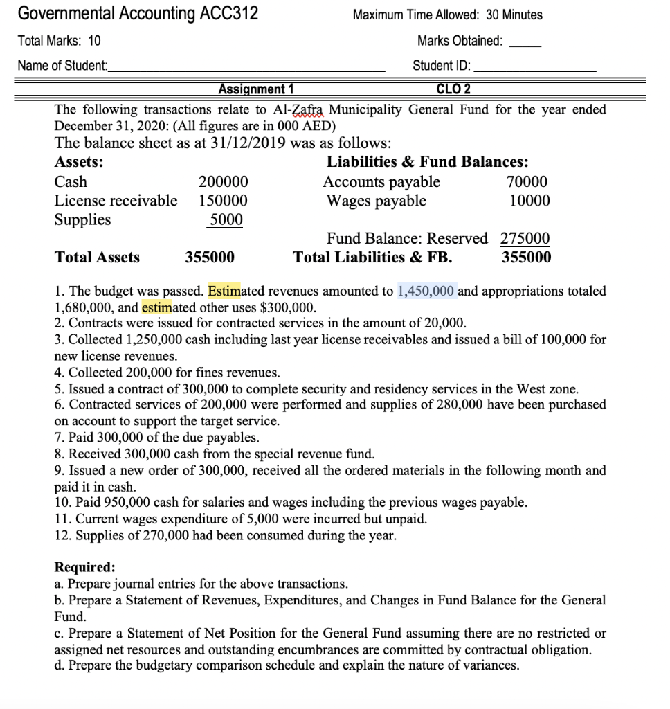 The following transactions relate to Al-Zafra | Chegg.com