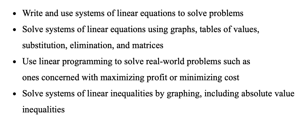 Solved - Write and use systems of linear equations to solve | Chegg.com