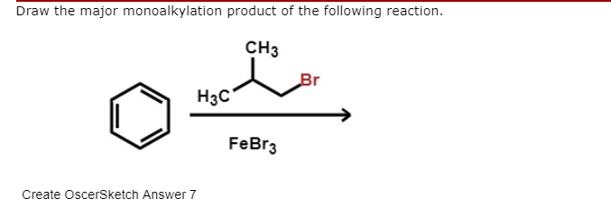 Solved Draw the major monoalkylation product of the | Chegg.com