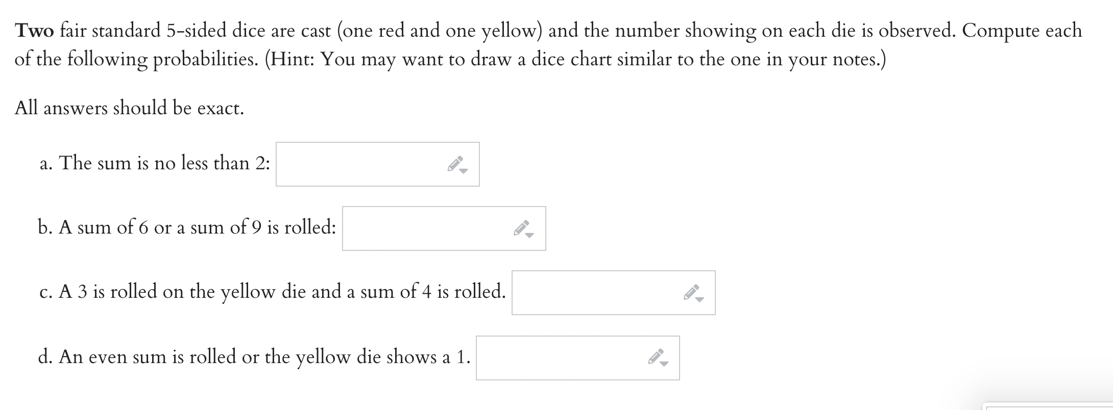 Solved A fair coin is tossed four times, noting the side | Chegg.com
