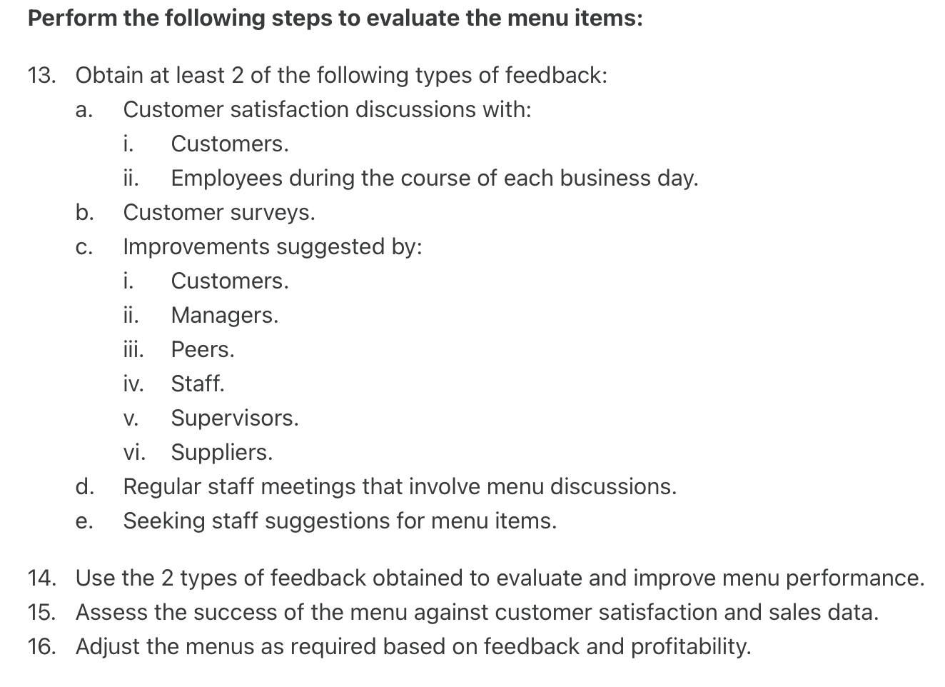 Solved To adequately prepare of this task you will need to | Chegg.com