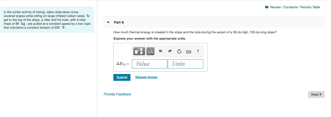 Solved 1 Review Constants Periodic Table In the winter | Chegg.com