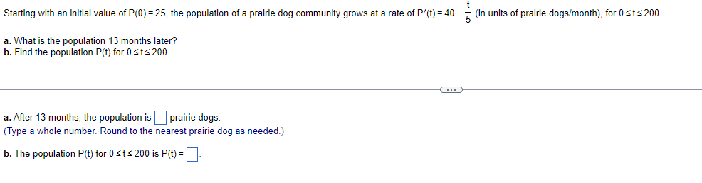 Solved Starting with an initial value of P(0)=25, the | Chegg.com