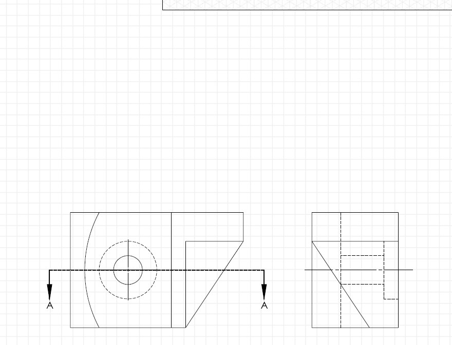 Solved Add the section view relative to the missing position | Chegg.com