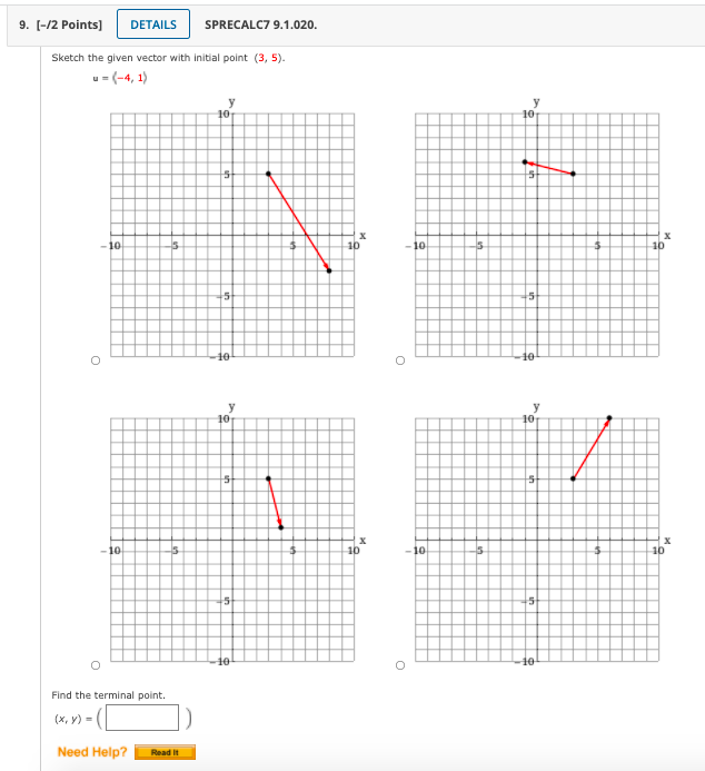 Solved 2. (1/3 Points DETAILS PREVIOUS ANSWERS SPRECALC7 | Chegg.com