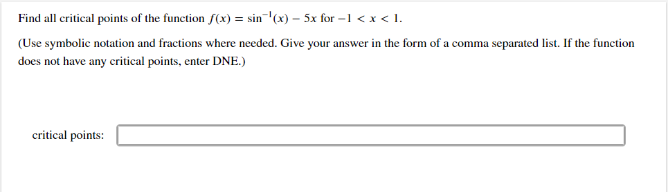 Solved Find all critical points of the function | Chegg.com