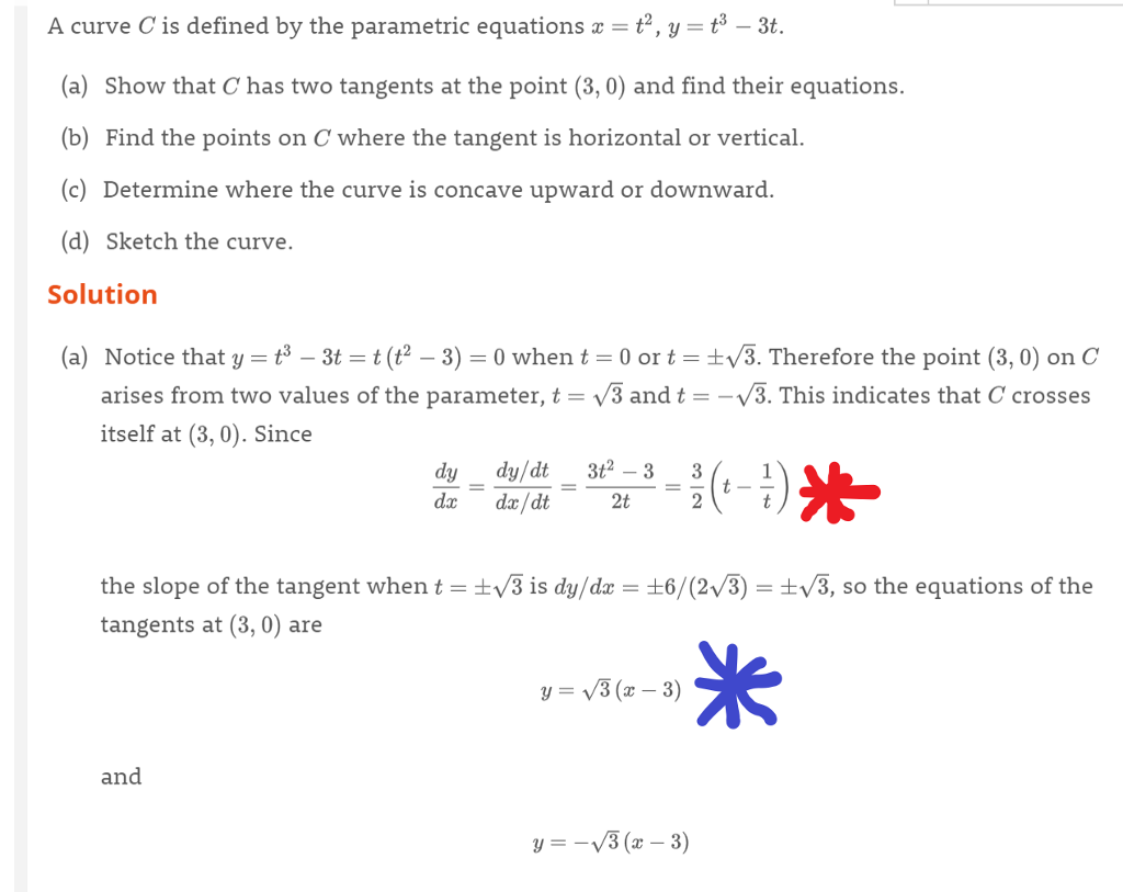Solved How does this problem go from the red asterisk to the | Chegg.com