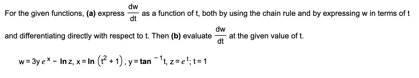 Solved For the given functions, (a) express as a function | Chegg.com
