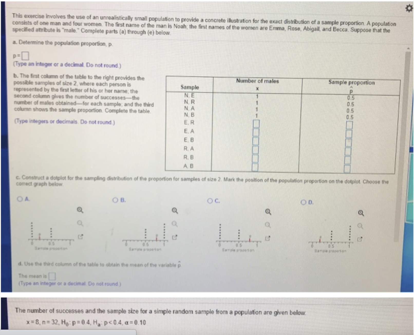 This exercise involves the use of an unrealistically | Chegg.com