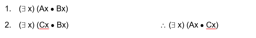 Proving Invalidity. The following two arguments are | Chegg.com