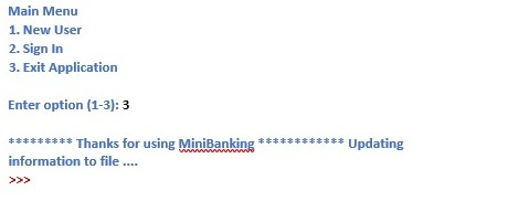 Solved IT109- Final Project Simple Banking Application The | Chegg.com