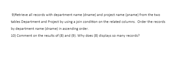 Solved 1 Create A Schema Called Company Where You Will Put 
