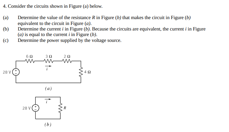 Solved Consider the circuits shown in Figure (a) ﻿below.(a) | Chegg.com