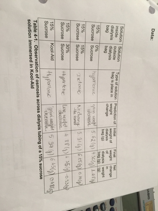 Solved Data Solution Solution Type of solution Prediction of | Chegg.com