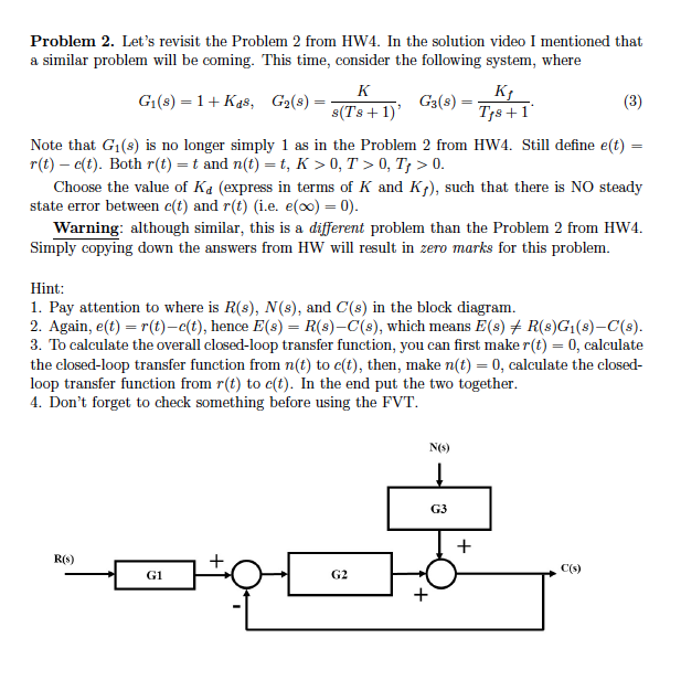Problem 2. Let's revisit the Problem 2 from HW4. In | Chegg.com