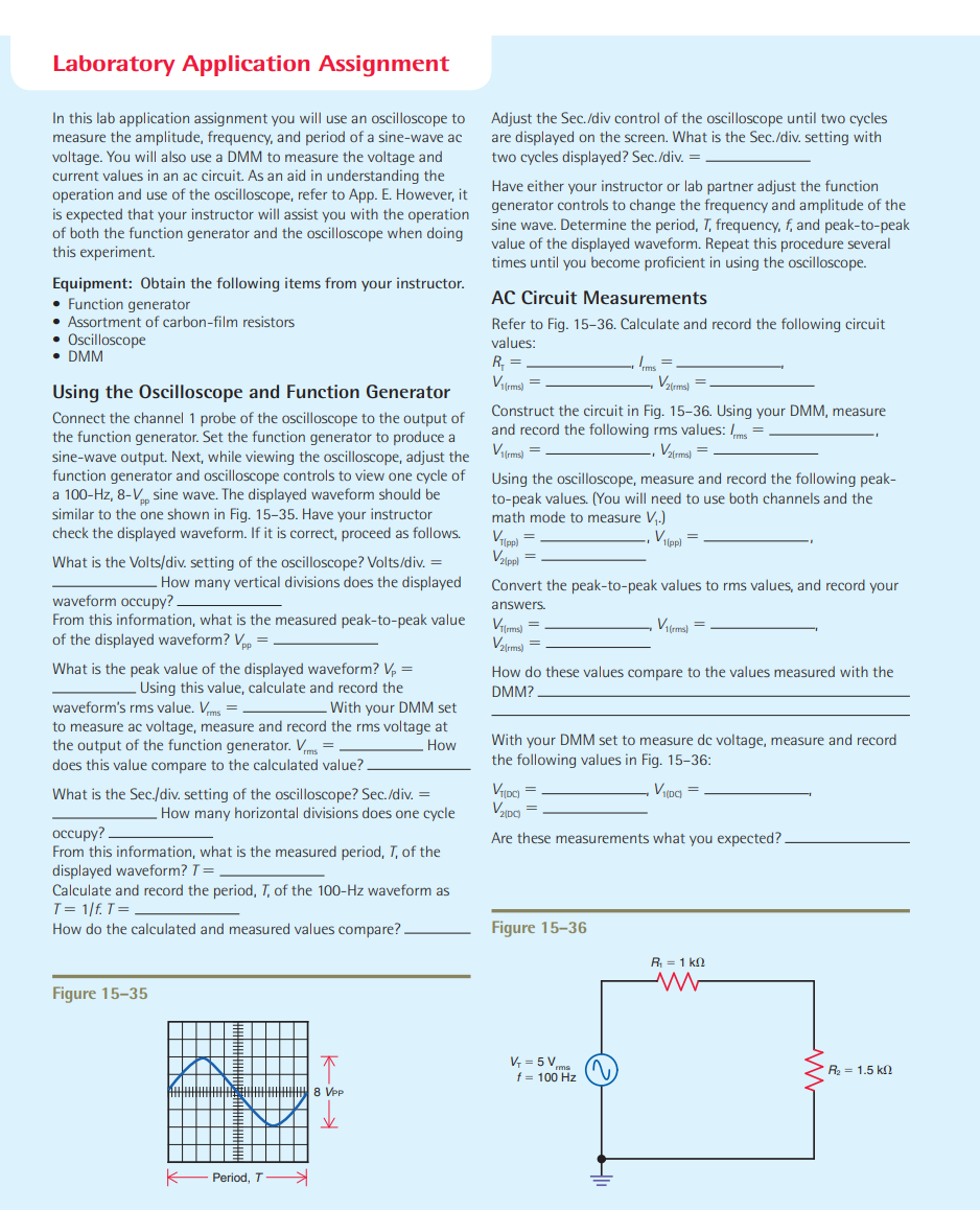 Laboratory Application AssignmentIn this lab | Chegg.com