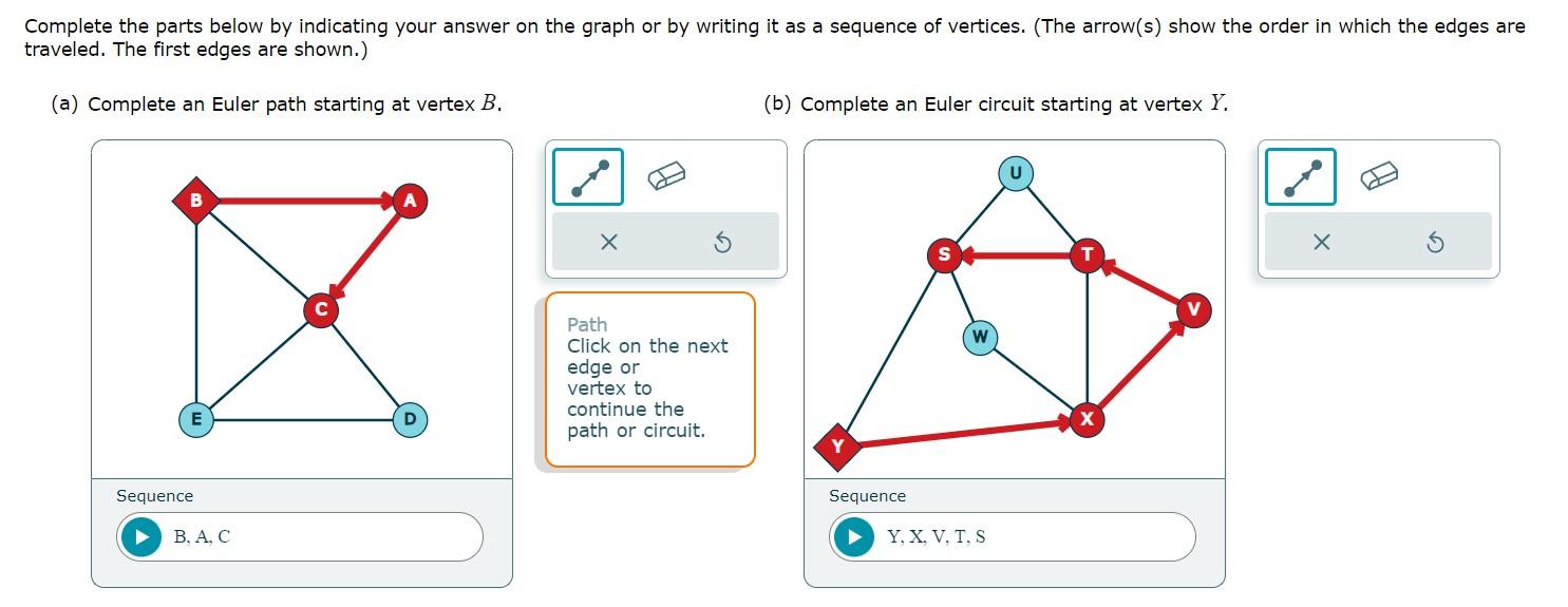 Solved Complete the parts below by indicating your answer on | Chegg.com
