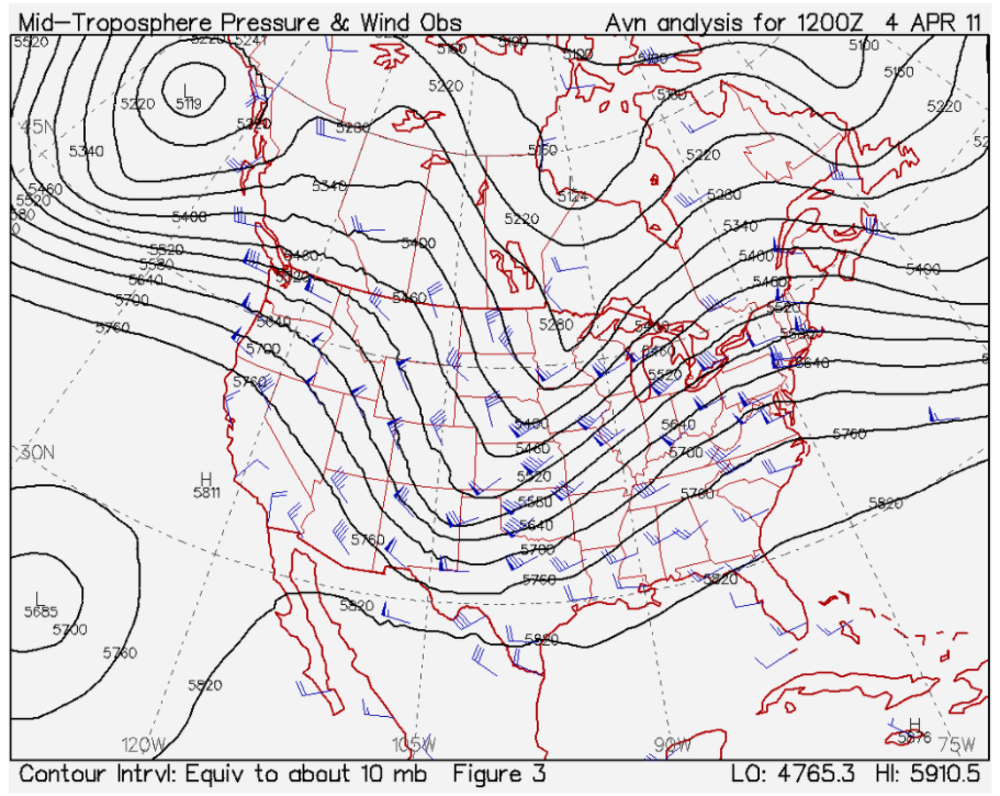 Solved Part III: Analyzing Weather Maps & Pressure In this | Chegg.com
