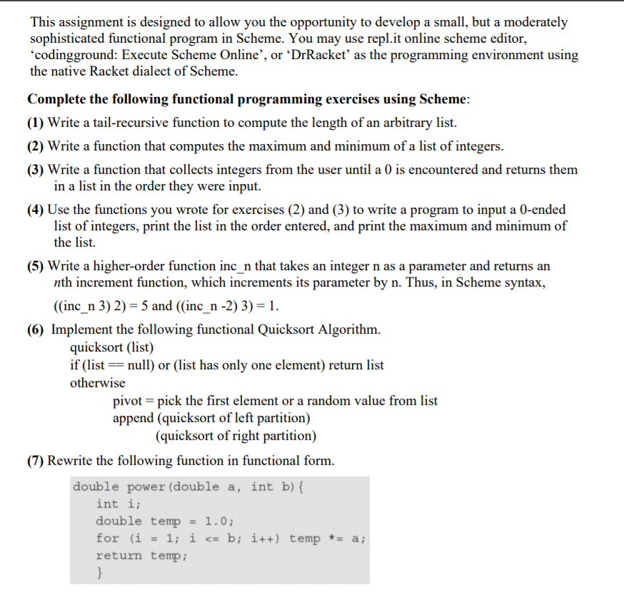 Solved This assignment is designed to allow you the | Chegg.com