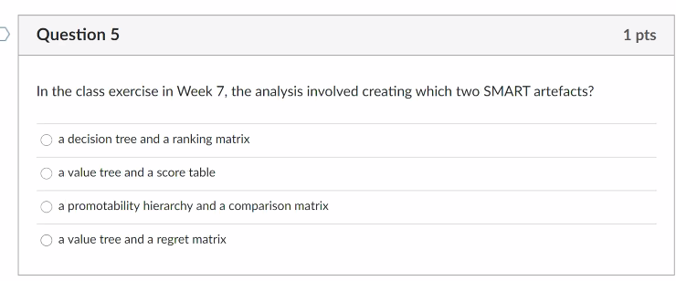 Solved Question 1 1 pts What are some techniques for | Chegg.com