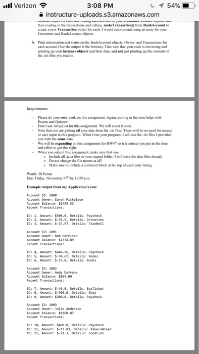 Solved I have this coding assignment that I could really use | Chegg.com