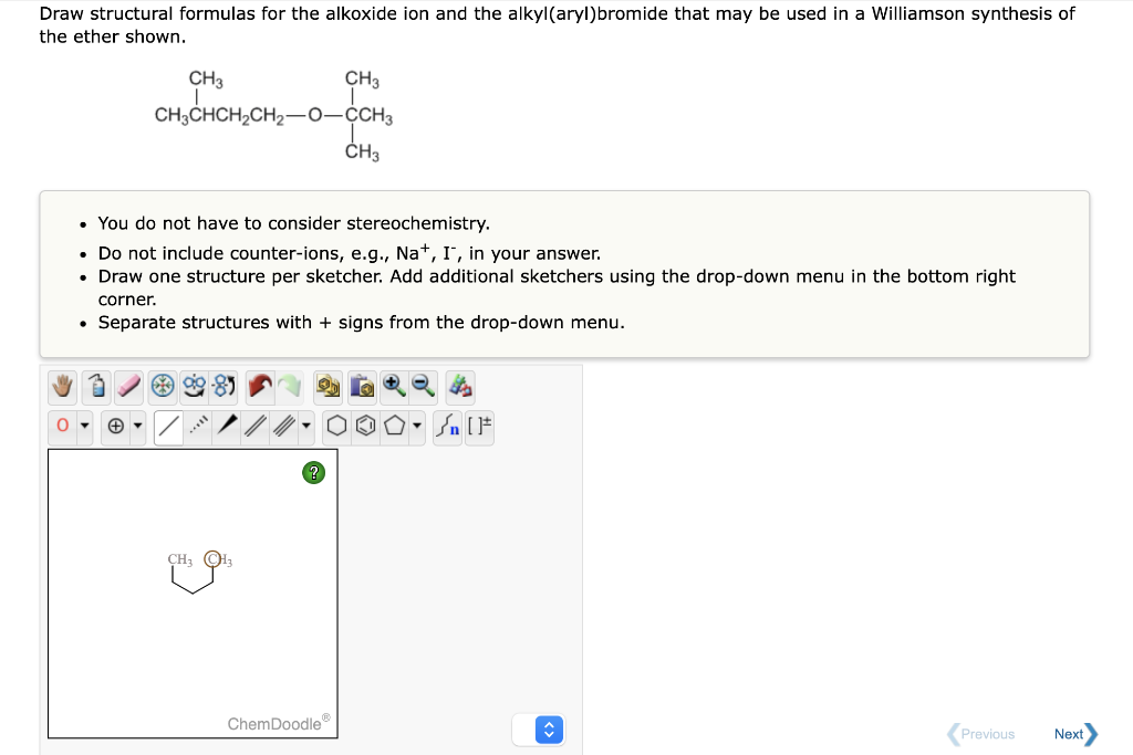 Solved Draw structural formulas for the alkoxide ion and the | Chegg.com